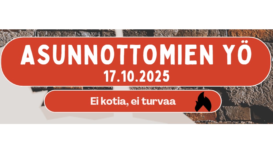 Asunnottomien yö - A-klinikkasäätiö